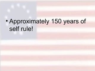 Ch 2 Sec 2 - Uniting For Independence | PPT