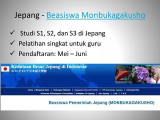 Sukses Meraih Beasiswa ke Luar Negeri~Afrianto Daud | PPT