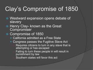 Road to the civil war (1) | PPTX | Crime & Harmful Acts to Individuals ...