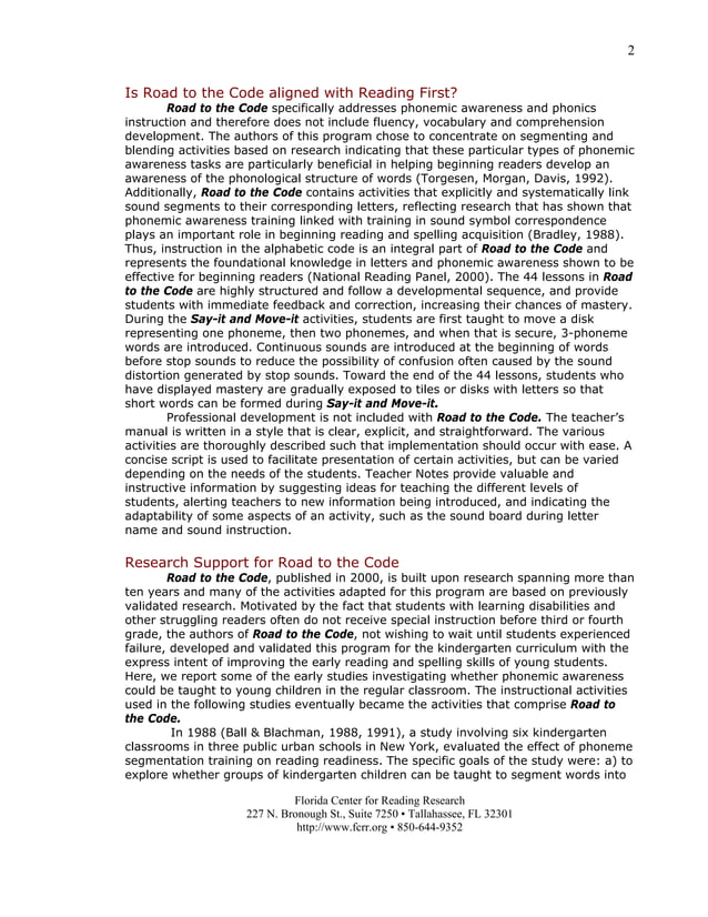 Road to the code | PDF