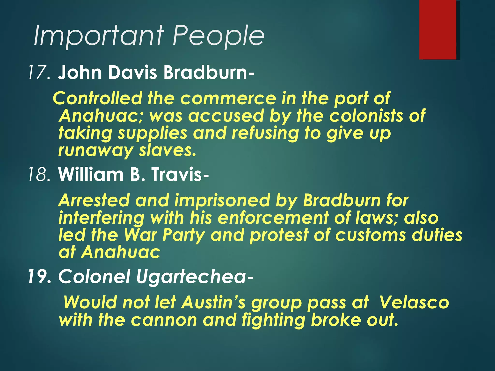 Road to the Texas Revolution Test Review Answer Key | PPT | North ...