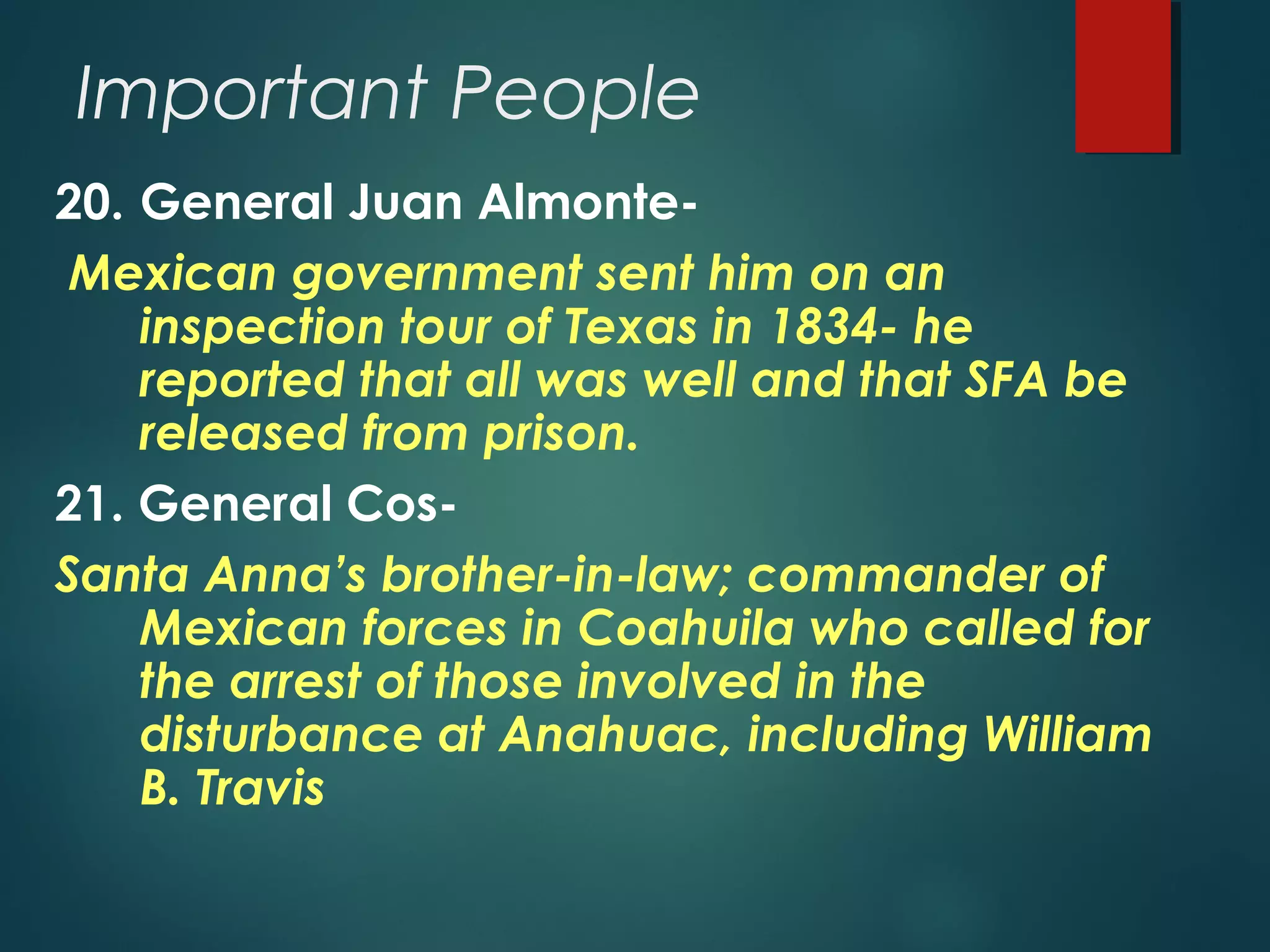 Road to the Texas Revolution Test Review Answer Key | PPT | North ...