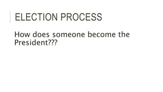 Road to the white house | PPT