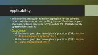 Road towards GVP VII Rev II - Explanatory note updates | PPTX