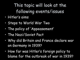 Road To Wwii | PPT