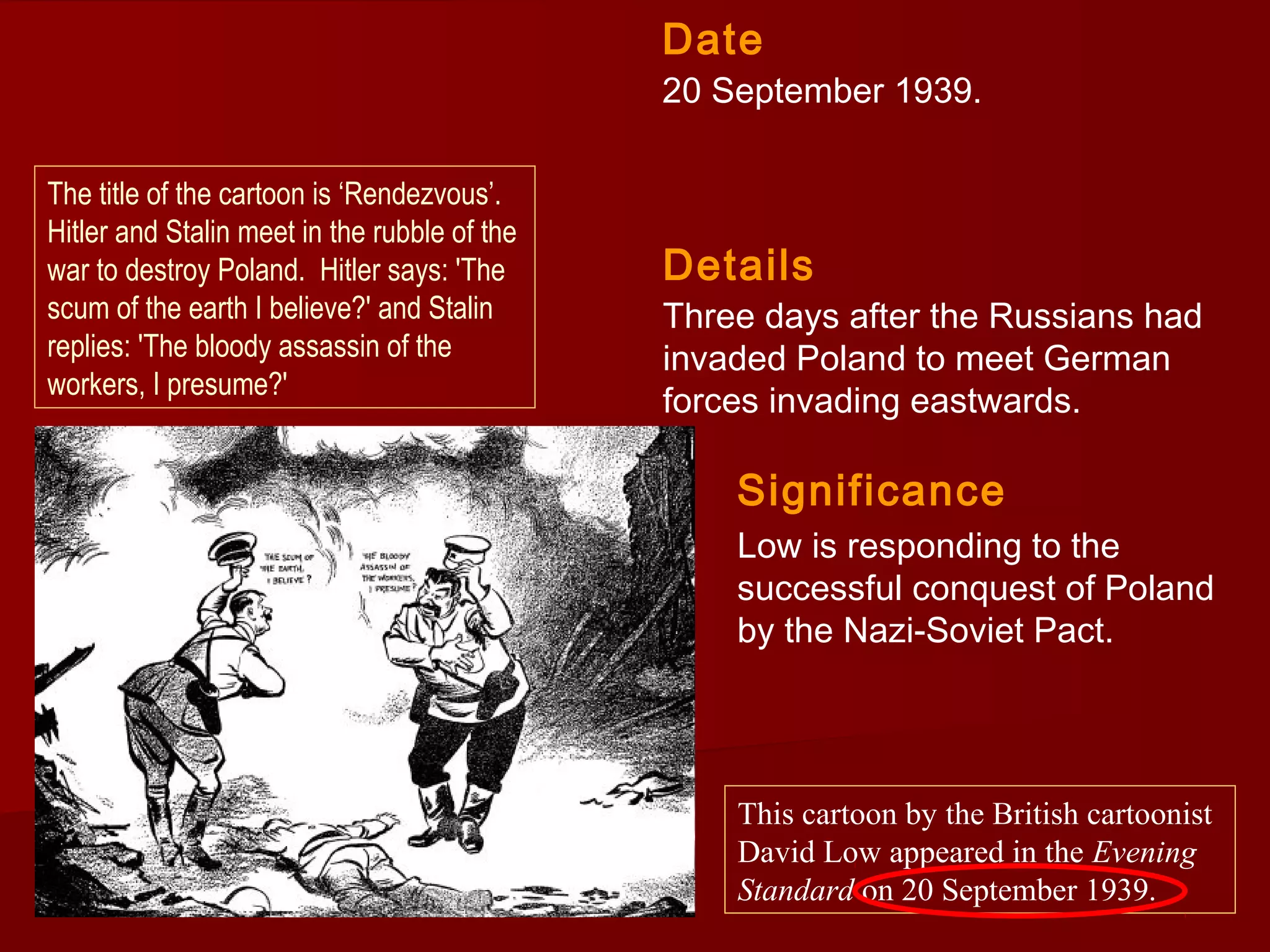 IGCSE HIstory: Shock to the system:The Nazi Soviet Pact | PPS
