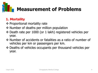 Road traffic accidents | PPTX