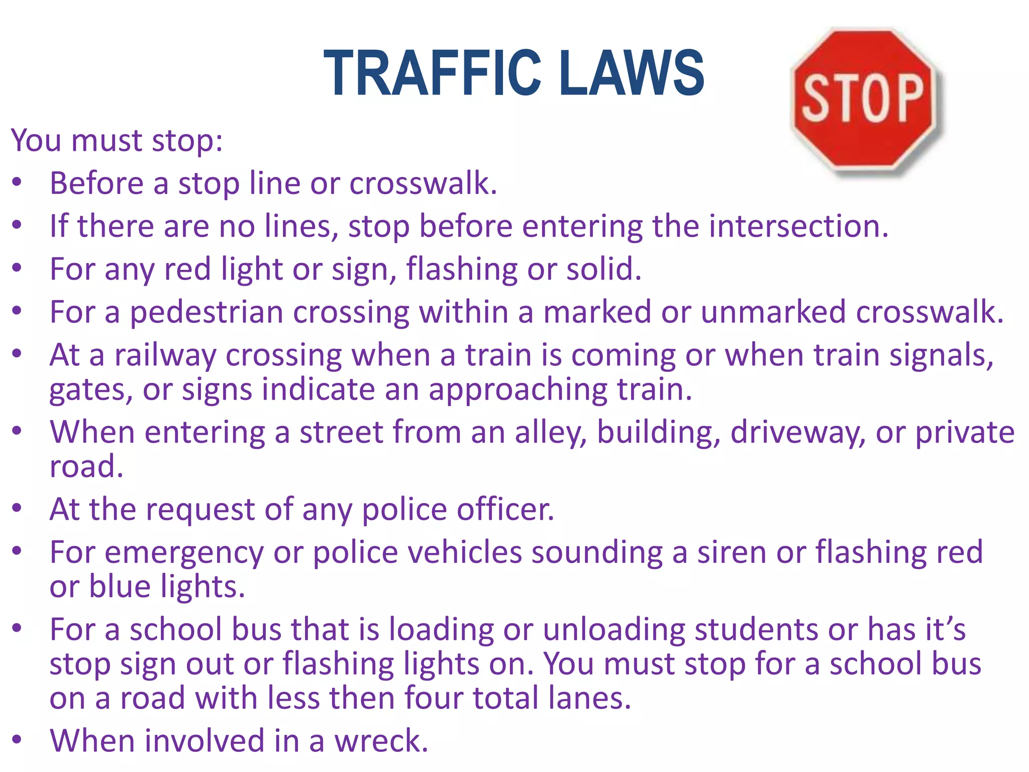 Traffic Control System, Traffic sign | PPT
