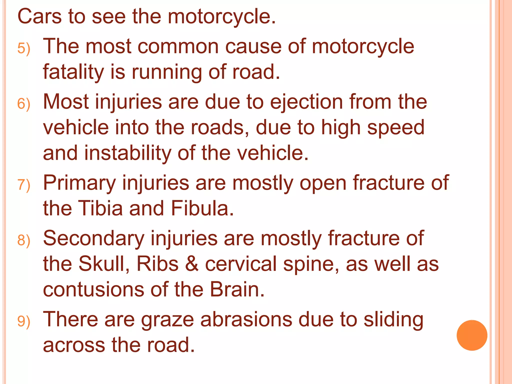 Road traffic injury | PPTX