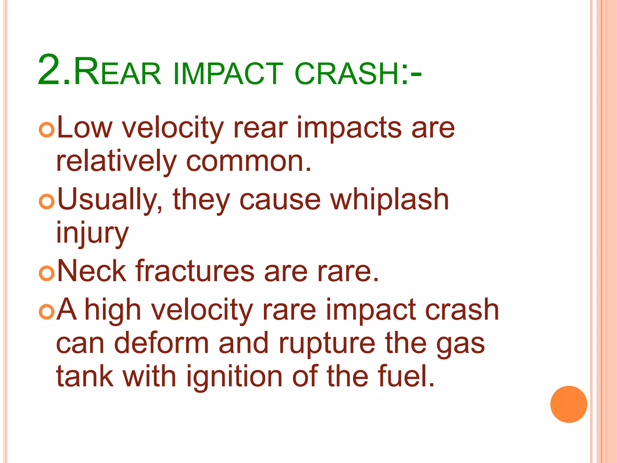 Road traffic injury | PPTX