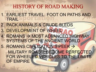 Road transportation | PPTX