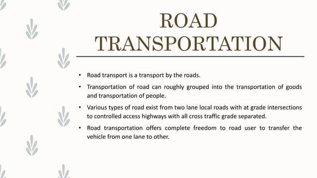 Road transportation of manipur | PPTX | Asia Travel | Travel Locations