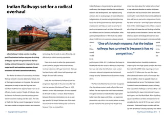 Road transport challenges India | PDF
