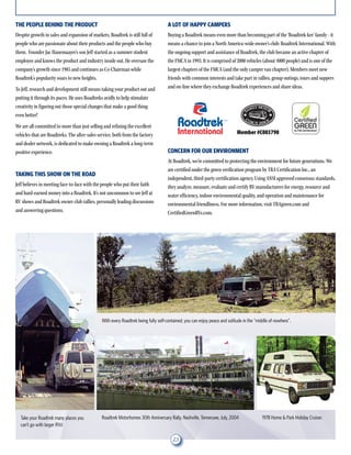 Roadtrek 2013 brochure | PDF
