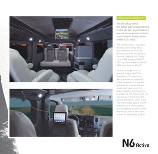 Roadtrek N6 Active 2013 Brochure | PPT