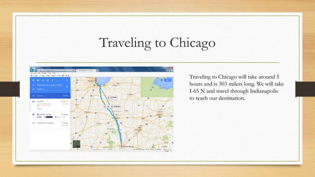 Road trip chicago | PPT