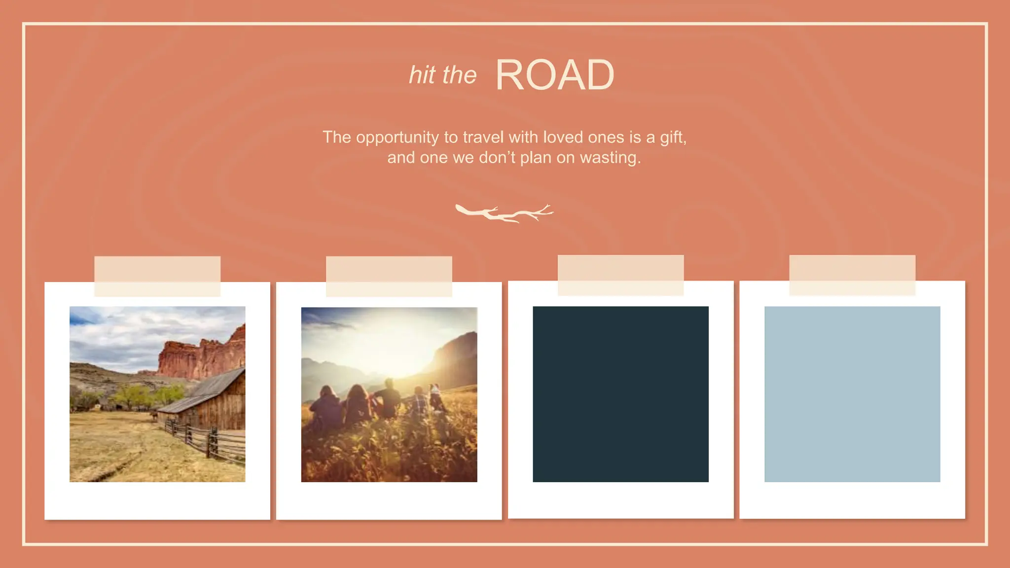 Road trip photo album template for tour management system.pptx