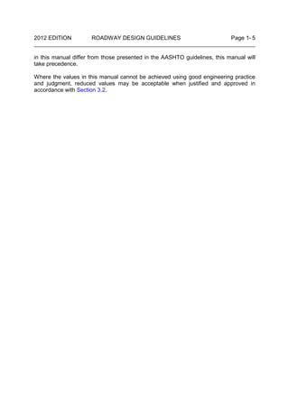 Roadway design-guidelines | PDF