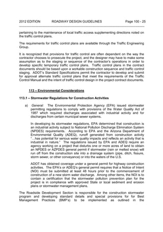 Roadway design-guidelines | PDF