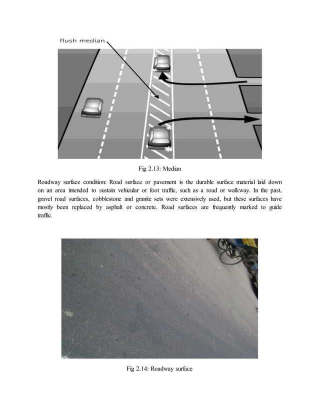 Roadway condition survey full report(BUET) | DOCX