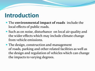 Roadway environment | PPTX