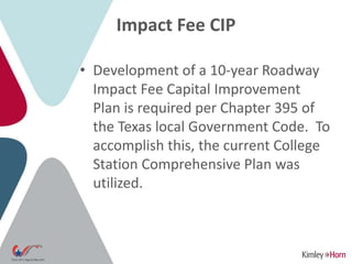 Roadway Impact Fees | PPTX