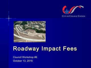 Roadway Impact Fees | PPT