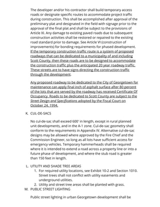 Roadway Ordinance | PDF