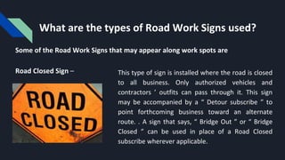 Road Work Signs.pptx