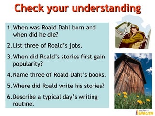 Roald dahl day resources | PPT