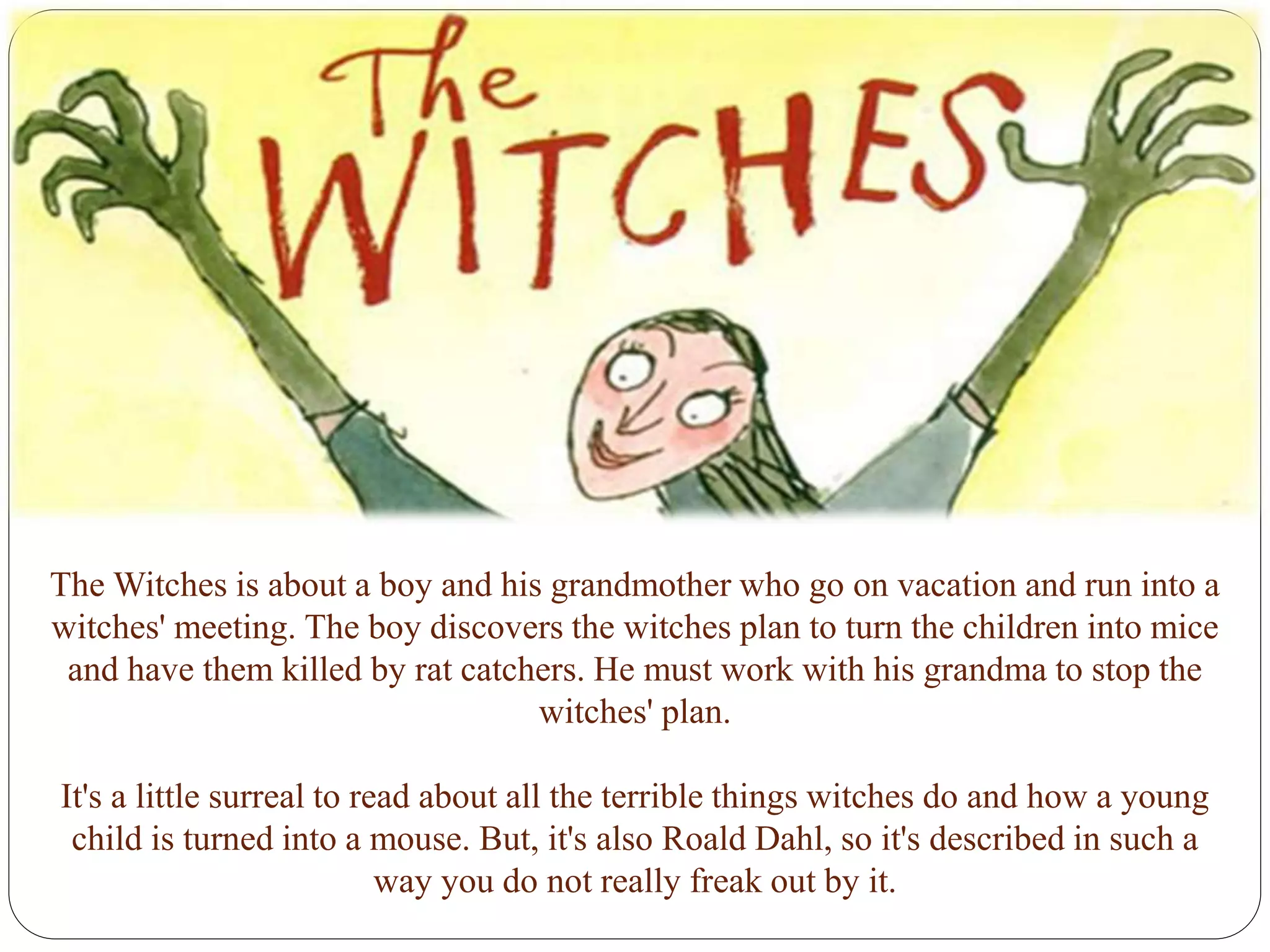 Roald dahl martynyuk | PPTX | Celebrity Families | Pop Culture