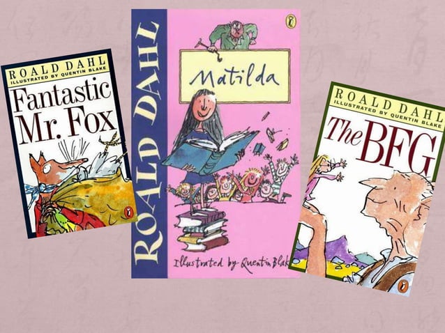 Roald Dahl bio PPT | PPTX