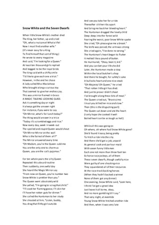 Roald dahl's revolting rhymes | PDF