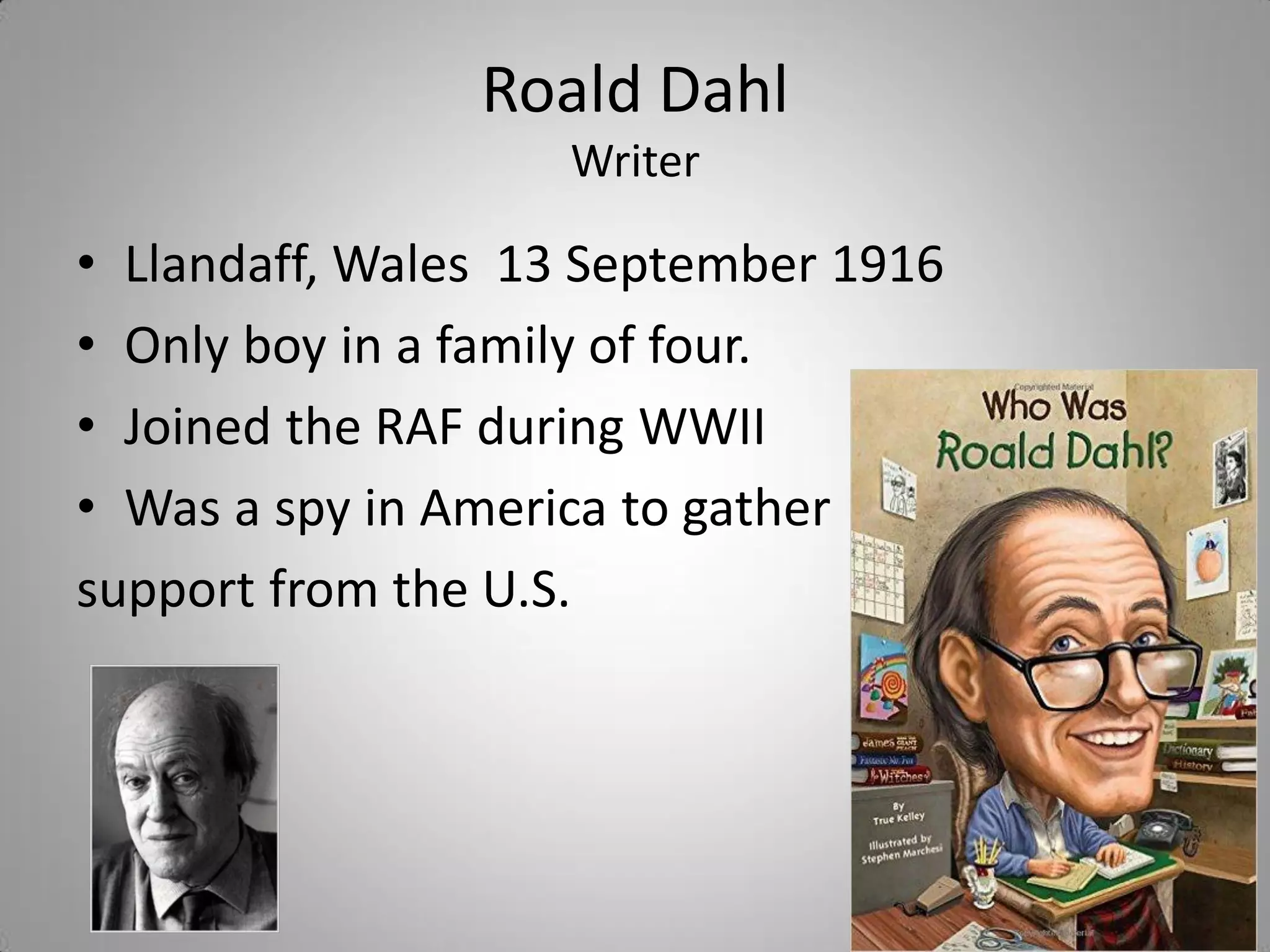 Roald Dahl | PPT
