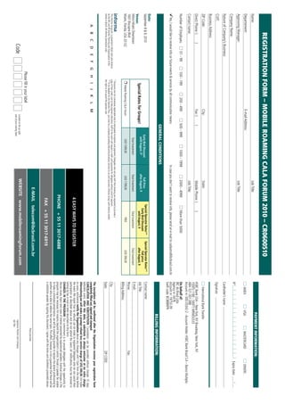 Roaming Brochure | PDF