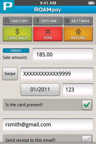 ROAMpay X App Credit Card Reader | PDF