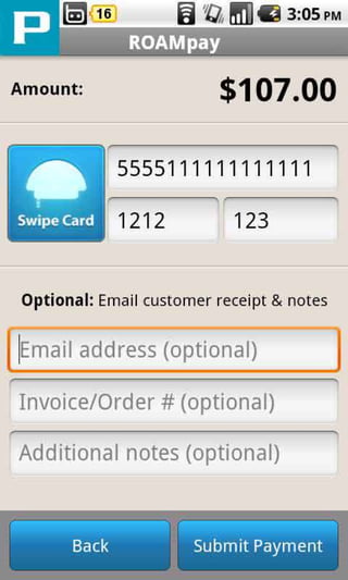 ROAMpay X App Credit Card Reader | PDF