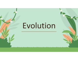 The Process of Evolution The Process of Evolution | PDF