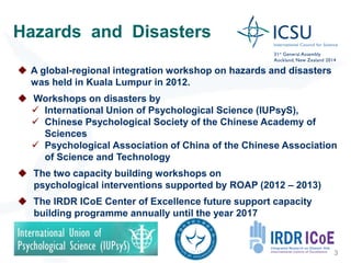 Activities of ICSU ROAP 2012 - 2014 | PPT