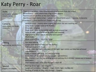 Katy Perry - Roar | PPTX