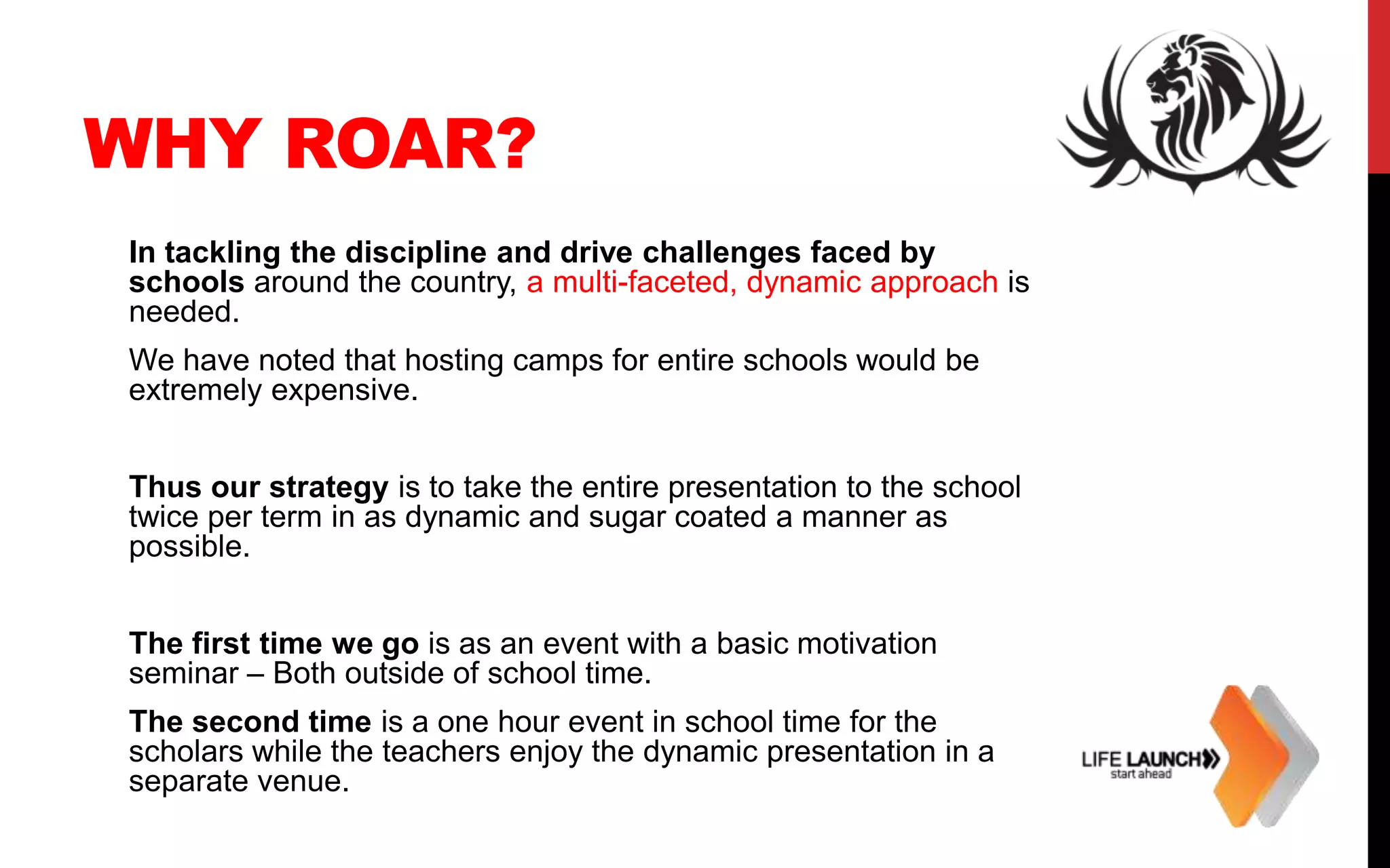 Roar campaign | PPTX