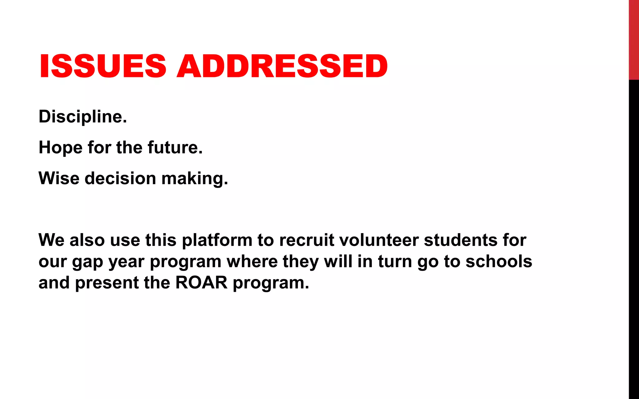 Roar campaign | PPTX