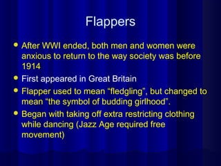 Roaring 20s Overview | PPT | Alcoholic Beverages | Food & Drink