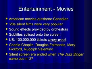 Roaring 20s Overview | PPT