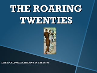 Roaring twenties | PPT