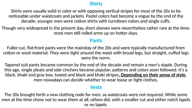Roaring - Twenties - Men's - Fashion.pptx