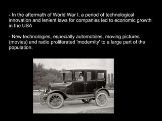 Roaring twenties | PPTX