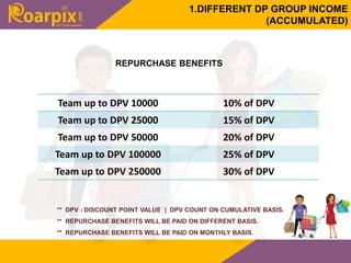 Roar Group Affiliate plan | PPTX