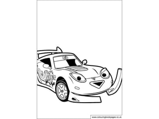 Roary the racing car Colouring Pages and Kids Colouring Activities | PPSX