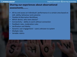 e-Assessment: Developing New Approaches | PPT